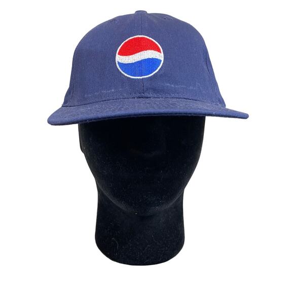 Pepsi | Accessories | Vintage Pepsi Embroidered Logo 6 Panel Adjustable ...